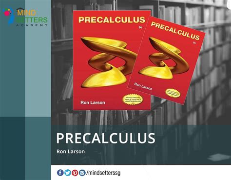 Precalculus Text That Makes The Mathematics Of The Precalculus Course Accessible To All Buy