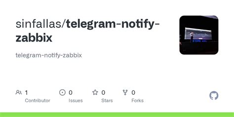 GitHub Sinfallas Telegram Notify Zabbix Telegram Notify Zabbix