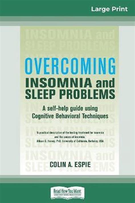 Overcoming Insomnia And Sleep Problems Colin A Espie 9780369304742 Boeken Bol