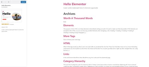 What Is The Elementor Hello Theme Elementor
