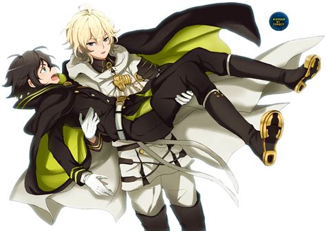 Yuuichirou Y Mikaela Owari No Seraph Render 19 By Cagbcn On Deviantart