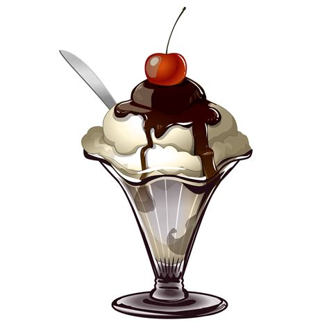Download Ice Cream Sundae Dessert Royalty Free Stock Illustration