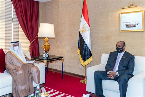 رئيس مجلس السيادة السوداني يستقبل رئيس مجلس الشورى جريدة الوطن