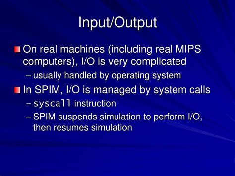 Ppt Mips Programming Guide Memory Organization Registers And