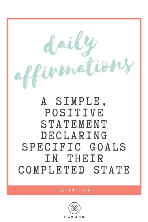What Are Daily Affirmations Daily Affirmations Are Simple Declarative