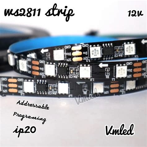 Multicolor Plastic Ws2812b Led Strip Multifunctional Battery Powered