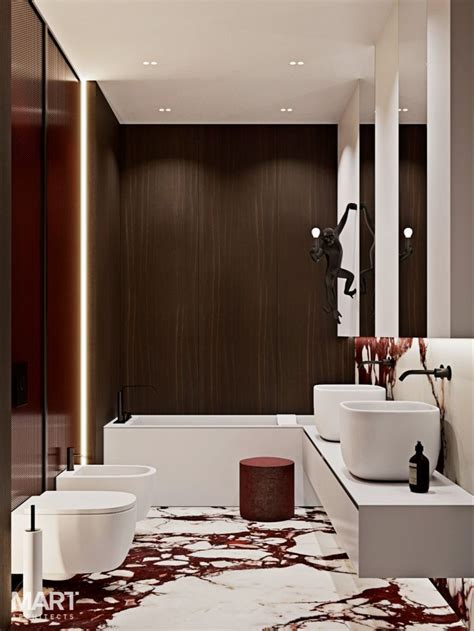 Ванная комната Дизайн интерьера Hardcouture Bathroom Interior Design Дизайн интерьера