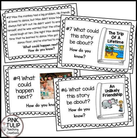 making predictions predicting task cards etsy