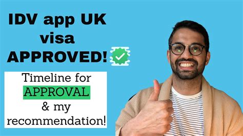 Ukvcas Idv App Timeline For Approval Youtube