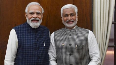 Vijayasai Reddy Met Pm Modi ప్రధాని మోడీతో విజయసాయిరెడ్డి భేటీ ఏపీకి సంబంధించిన అంశాలపై చర్చ