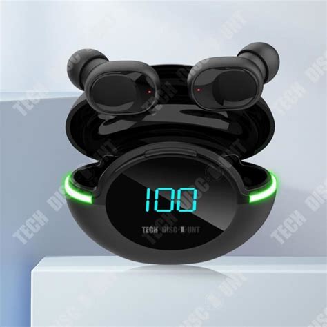 TD Casque Bluetooth sans fil Bluetooth 5 1 Réduction du bruit à faible