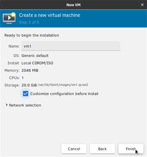 Clear Linux OS Using Virt Manager Documentation For Clear Linux Project