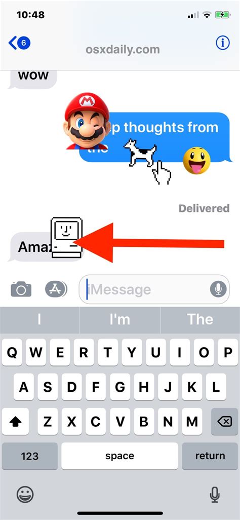 How To Remove Stickers From Messages Conversations On Iphone Or Ipad