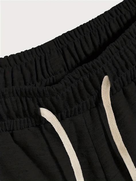 Mens Plus Size Streetwear Shorts Rich Bear Graphic Print Drawstring