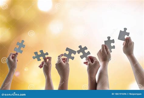 Teamwork Idea Brainstorming Team Partnership Connection For Problem Solving Finding Solution