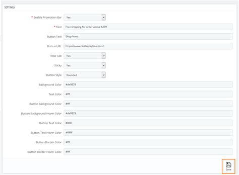 How To Add Promotion Bar In Prestashop Store Hiddentechies