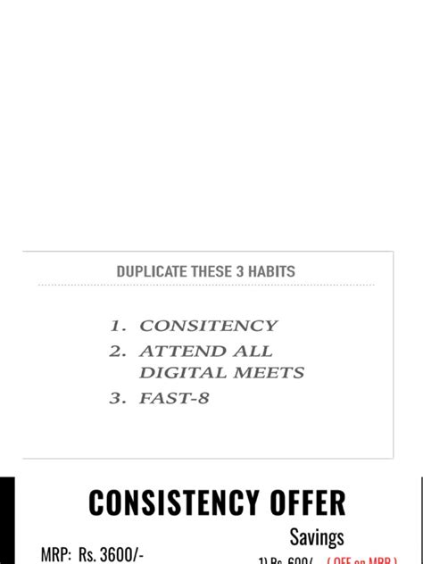 Consistency Pdf