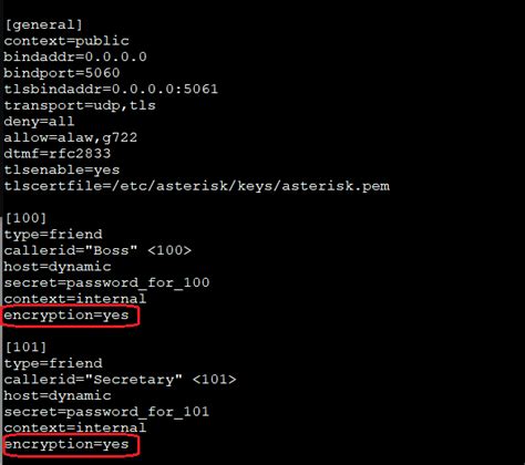 asterisk security using self signed ssl certificate for tls