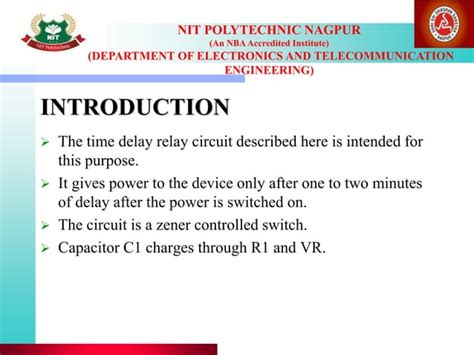 build dc time delay relay using put on zero 0 pcb pptx