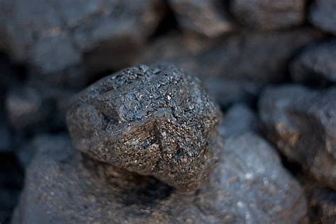 A Big Lump Of Coal Fuel Piece Ore Photo Background And Picture For Free