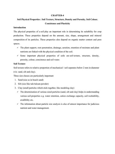 Soil 13 Physical Propertiespdf A4agriculture