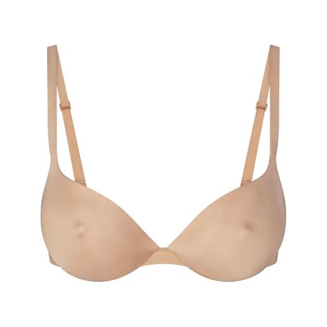 Skims Ultimate Bra Nipple Push Up Bra Clay
