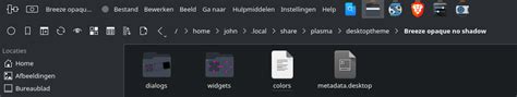 how to disable window shadows when desktop is invisible help kde