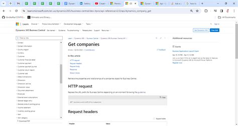 Azure Businesscentralprefix Dynamic 365 Bussiness Central Stack Overflow