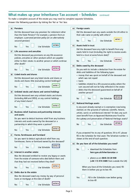 Inheritance Tax Account 0 Iht400 By Keyconsulting Uk