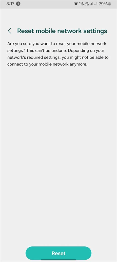 How To Reset Network Settings Any Device APN Mostly