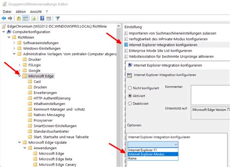 Microsoft Edge über Wsus Installieren Und Mit Gpos Verwalten Windowspro