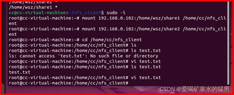 Linux嵌入式操作系统 实验二nfs文件系统实验二 Nfs文件系统 一、实验目的 1、熟悉nfs文件系统配置的过程和方法为嵌入式 Csdn博客