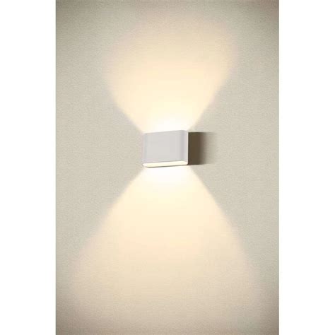 Oval 14 Led Außen Wandleuchte Ip65 White Slv
