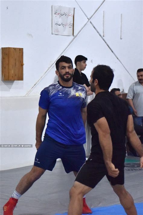 تصاویری از تمرینات حسن یزدانی در اردوی تیم ملی کشتی آزاد خبرگزاری مهر