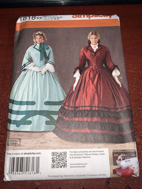 Civil War Gown Patterns