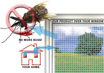 Fly Screens Noentrybug Window Insect Net