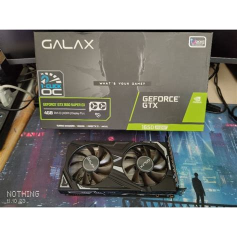 Galax Gtx 1650 Super Ex 4 Gb Ddr6 Shopee Thailand