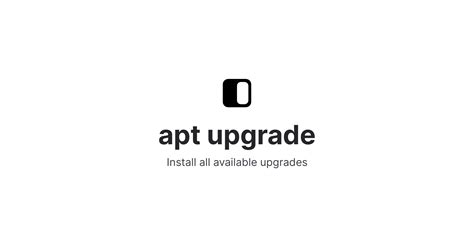 Apt Upgrade Package Fig