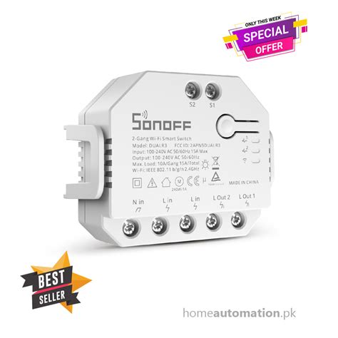 Sonoff Dual R3 Home Automation Pakistan