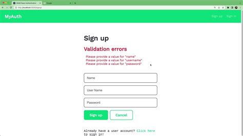 Preview The Project How To React Authentication Treehouse