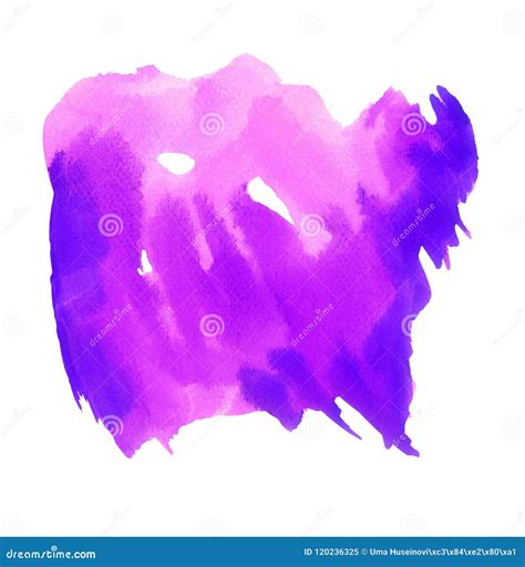 Fantasy Purple Watercolor Blob Stock Illustration Illustration Of