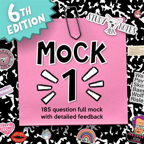 Mock Question Mock Exam Th Edition Study Notes Aba