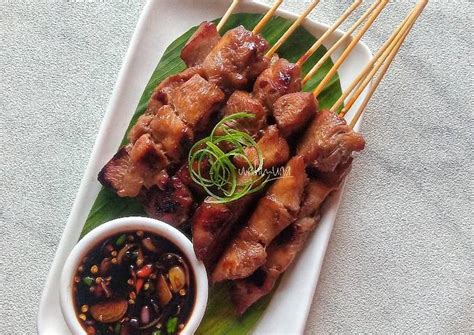 Resep Sate Ayam Bumbu Kecap Oleh Munawarah Cookpad