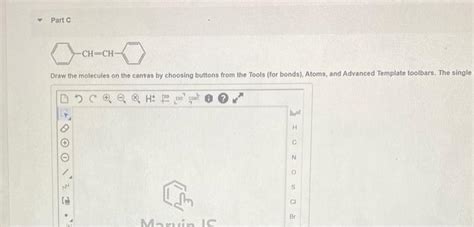 Draw The Molecules On The Canvas By Choosing Buttons