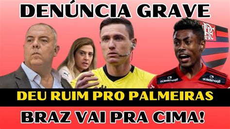 Árbitro Do Jogo Palmeiras X Flamengo Relata AmeaÇa De SeguranÇa Do