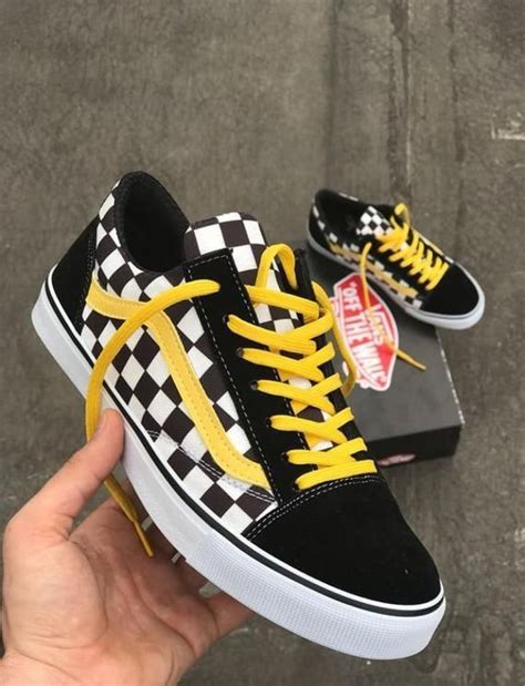 Old Skool Shoes Black White Vans Artofit