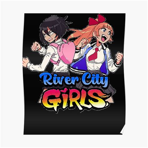 River City Girls Misako And Kyoko W Logo Classic T Shirt Poster For Sale By Jacquelynfails