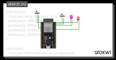 Prak Input Wokwi Esp32 Stm32 Arduino Simulator