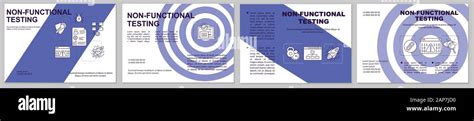 Non Functional Software Testing Brochure Template Flyer Booklet Leaflet Print Cover Design