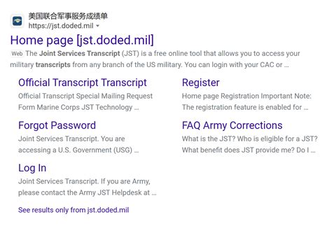 Why Does The JST Website Have Chinese On Search Engines R Navy